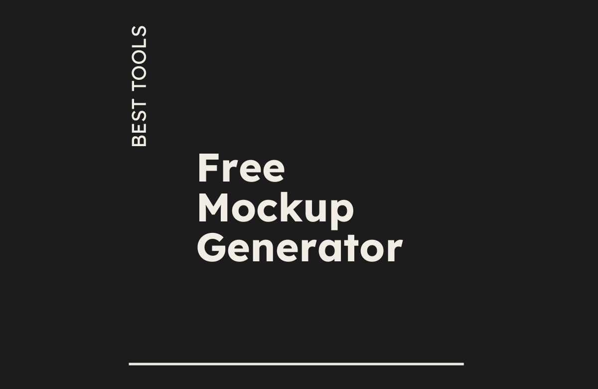 10 Best Free Mockup Generators Reviewed in 2026